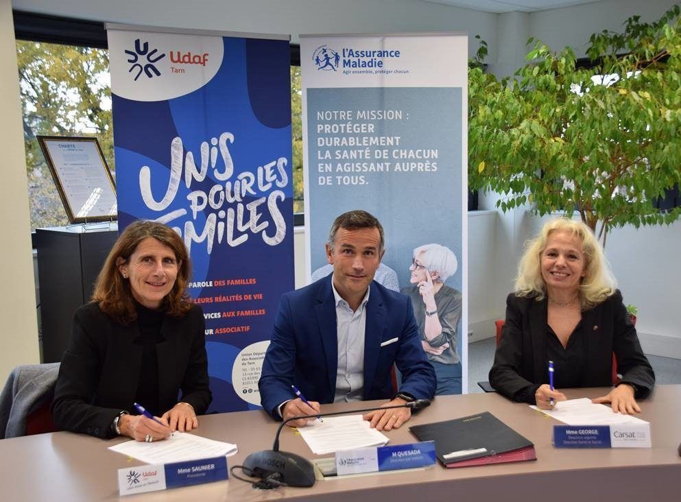 Une convention Udaf du Tarn/CPAM/Carsat Midi Pyrénées pour faciliter l ...